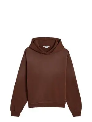Acne Studios Logo Hooded Sweater - Brown