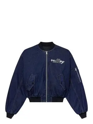 VALE FOREVER 1999-2000 Raw Denim Bomber