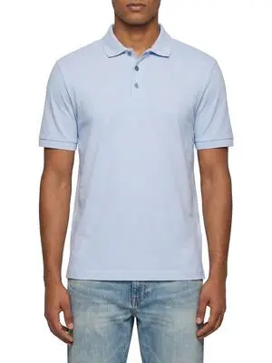 BOSS Cotton Polo Shirt - Blue