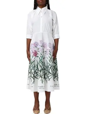Alberta Ferretti Floral Printed Shirtdress - Multicolor