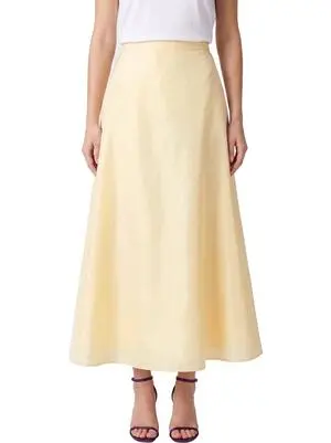 Alberta Ferretti Midi Skirt - Yellow