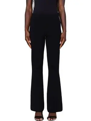 TWINSET Knit Flared Trousers - Black