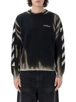 Off-White Pullover Sweater - Black