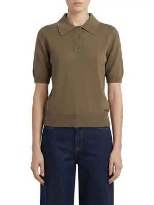 A.p.c. Polo Shirt - Brown