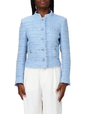 Tagliatore Textured Jacket - Gnawed Blue