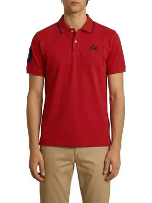 LA MARTINA Polo Shirt - Red