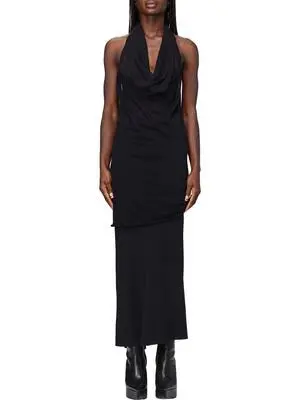 Rick Owens Halter Neck Off-the-shoulder Top - Black