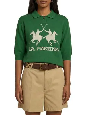 LA MARTINA Polo Shirt - Green