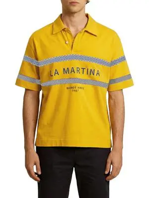 LA MARTINA Polo Shirt - Olive