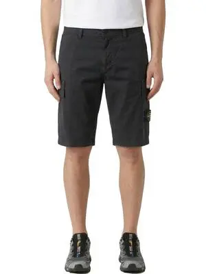 Stone Island Stone Island Cargo Shorts Black
