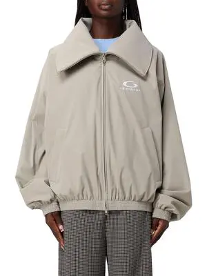 Balenciaga Nylon Bomber Jacket - Beige