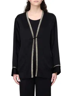 FORTE_FORTE Kimono - Black
