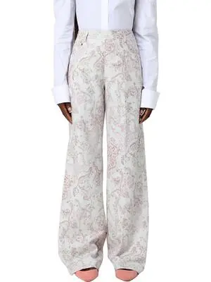 FORTE_FORTE Wide Leg Trousers - Pink