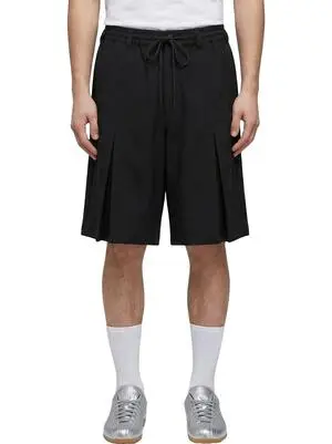 Y3 Pleated Shorts - Black