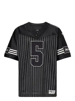 Y3 Elite 5 Football Woven Top - Black