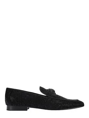Kurt Geiger Hugh 2 Embellished Velvet Loafers - Black/comb