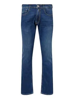 REPLAY Rocco Comfort-fit Stretch Denim Jeans - Blue