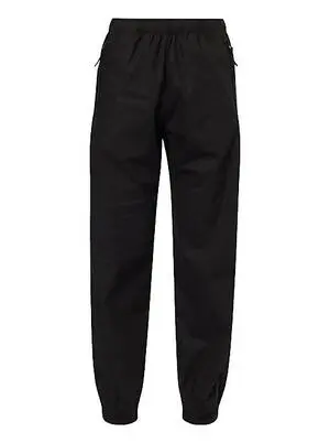 Stone Island Paracadute Brand-badge Cotton Jogging Bottoms - Black
