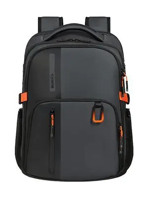SAMSONITE Woven Backpack - Graphite/apricot