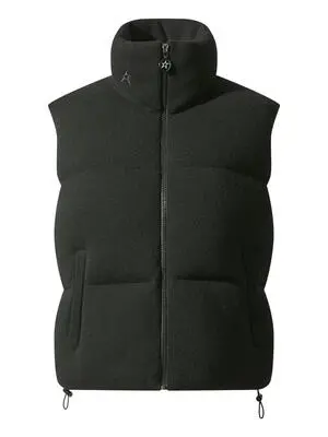 Perfect Moment Wool & Cashmere Down Gilet - Black