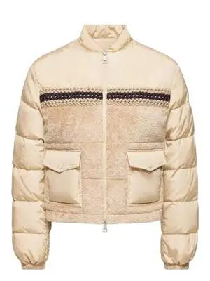 Moncler Achillee Zip-up Jacket - Camel