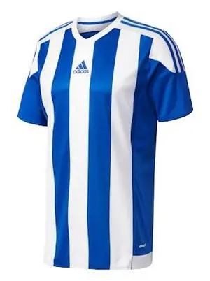 Adidas Striped 15 Jersey - Bold Blue White