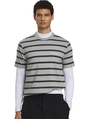 Canada Goose Vantage Striped T-shirt - Grey Lorne Stripe