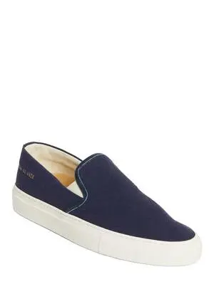 COMMON PROJECTS Minimal Low Profile Slip-On Sneakers
