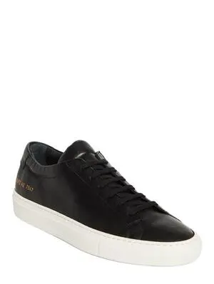 COMMON PROJECTS Achilles Leather Sneakers Black/white