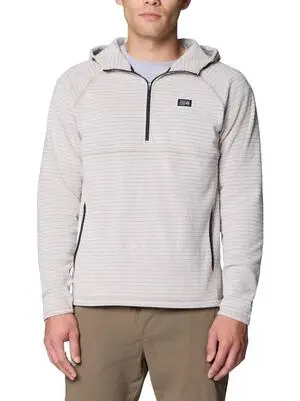 Mountain Hardwear Summit Grid Fleece Hoodie City Fog