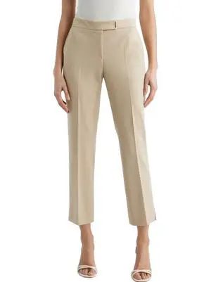 BOSS Tapria Slim Fit Crop Pants