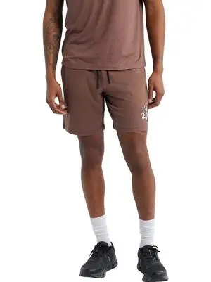SANTO STUDIO Hunter Lawrence Edition Tempo Fleece Shorts - Holy Brown