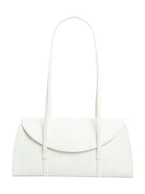 REFORMATION Elena Leather Shoulder Bag - White Leather