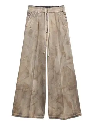 Rick Owens Bela Wide-leg Denim Pants - Dust