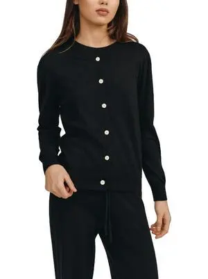 KATHRYN MCCARRON Halle Cardigan - Black