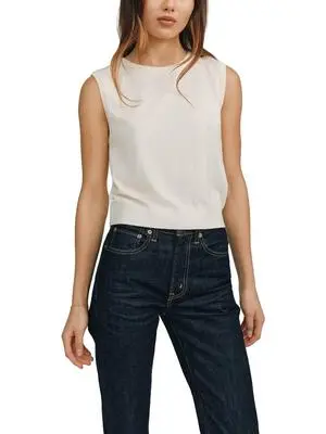 KATHRYN MCCARRON Luna Shell Tank White