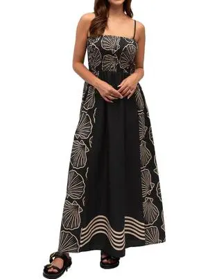 LABEL OF LOVE Alana Maxi Dress - Black