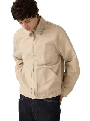 LEVI'S Huber Utility Jacket - White Pepper