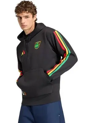 Adidas Jamaica X Bob Marley Dna Fleece Hoodie - Black