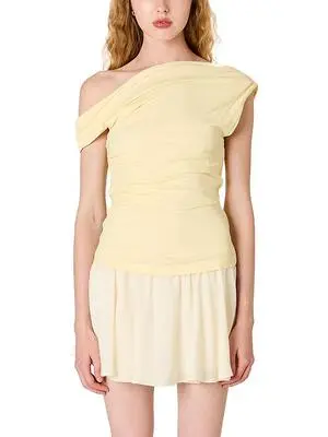 NIA Mariposa One Shoulder Top