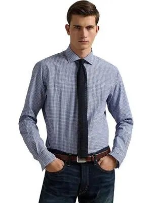 Polo Ralph Lauren Classic Fit Poplin Shirt - Blue/white Multi