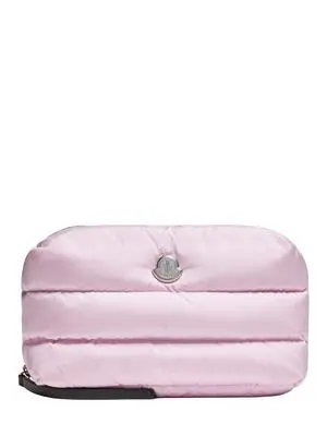 Moncler Caradoc Quilted Beauty Case Pink