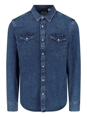 LEVI'S STRAUSS Barstow Western Standard' Shirt - Blue