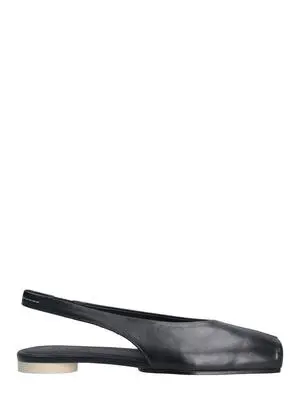 MAISON MARGIELA Slingback Ballet Flats - Black