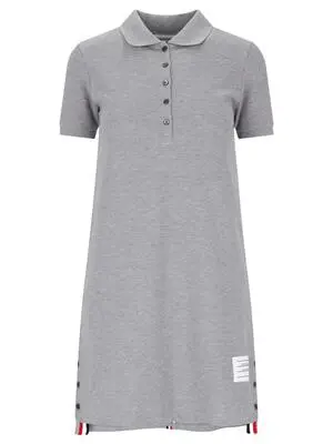 Thom Browne Mini Knit Dress - Gray