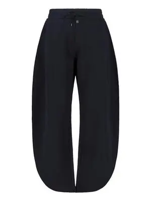 Alaïa Rounded Track Pants - Black