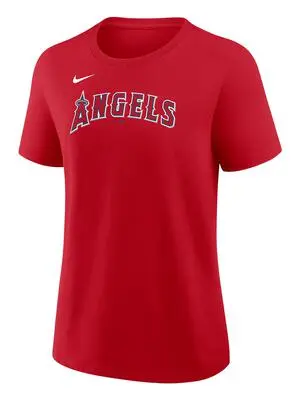 Nike Mike Trout Los Angeles Angels Mlb T-shirt - Red