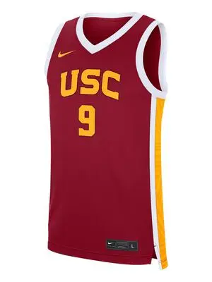 Nike Jazzy Davidson Usc Replica Dri-fit College Basketball Jersey - Red