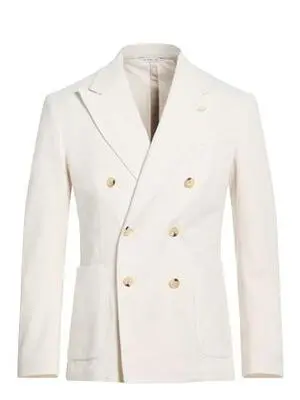 MANUEL RITZ Blazer Size Cotton - Beige