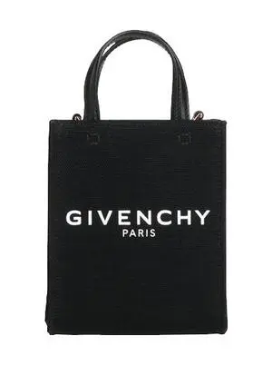 Givenchy Small Coated Fabric Shopper Bag - Black